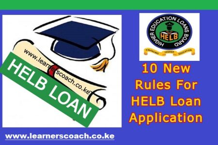 10 New Rules For HELB Loan Application | Learners Coach